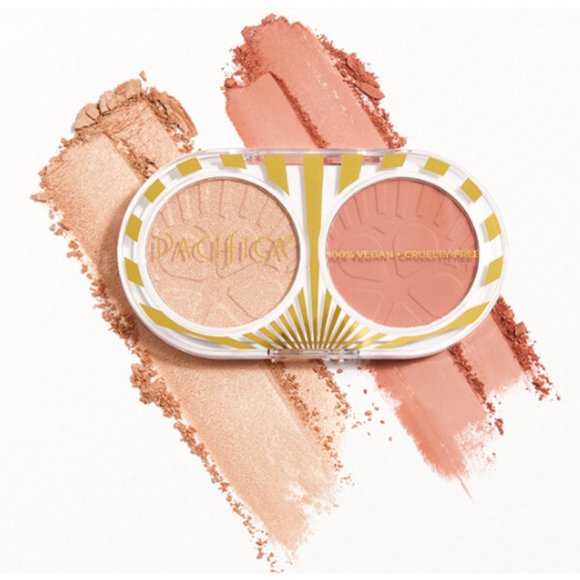 Pacifica | Makeup | Pacifica Beauty Blush Highlight Duo In Fire Lit And Glimmer Shimmer Nib ...